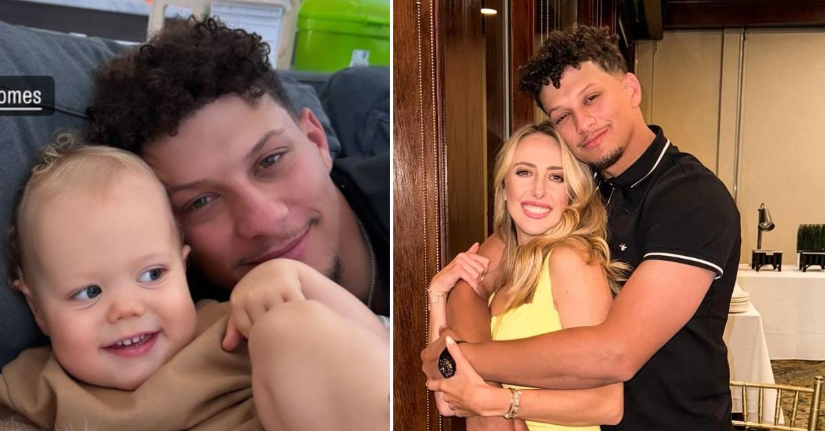 Brittany Mahomes Drools Over Husband Patrick During Family Time: Photo