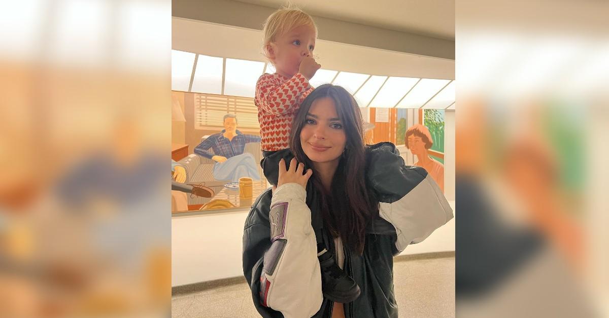 Emily Ratajkowski Shares Photos Of Son Sylvester's First Modeling Gig