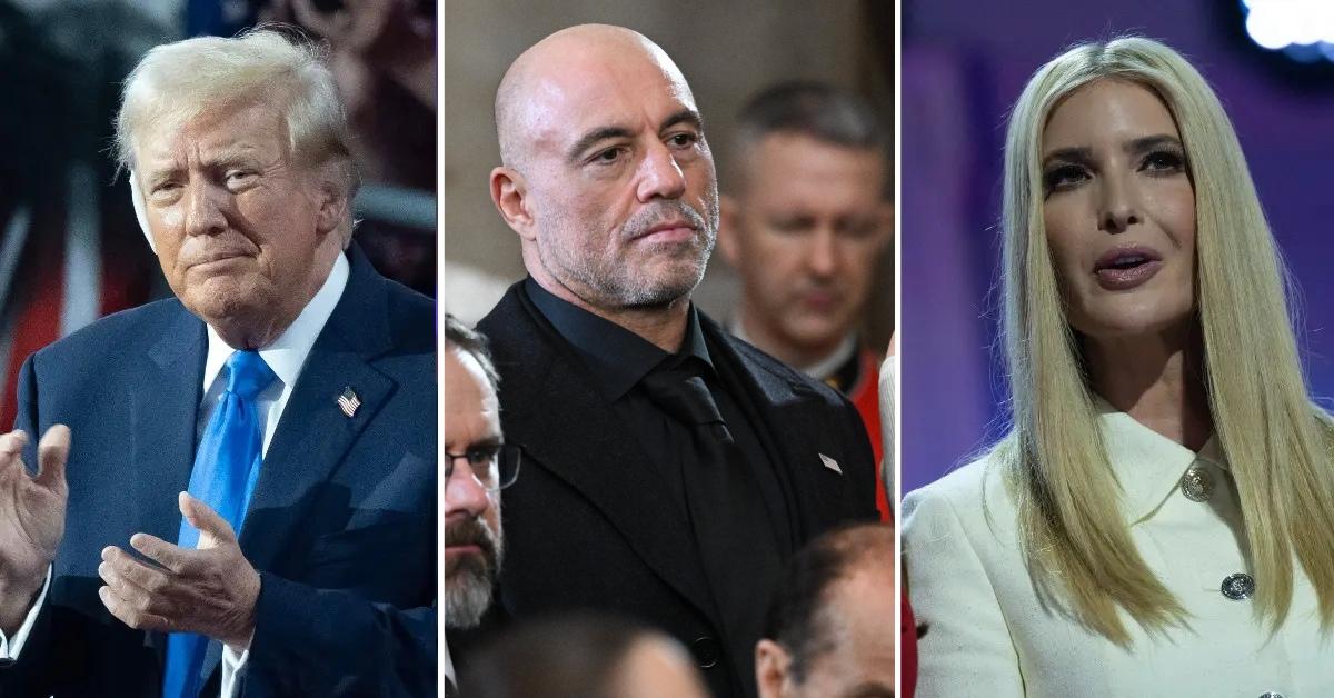 Ivanka Trump Calls Dad Donald & Joe Rogan 'Legends' In New Photo