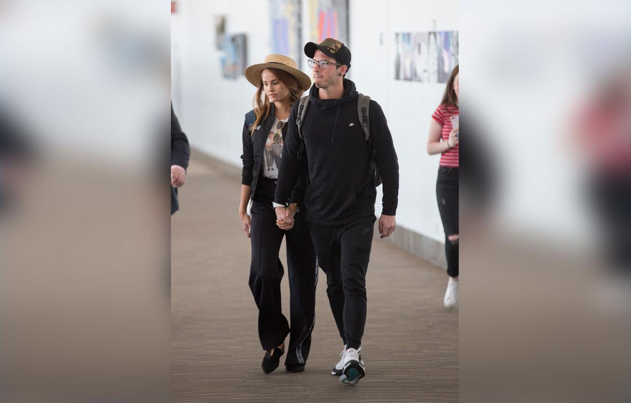Debby Ryan And Boyfriend Josh Dunn Fly To Melbourne