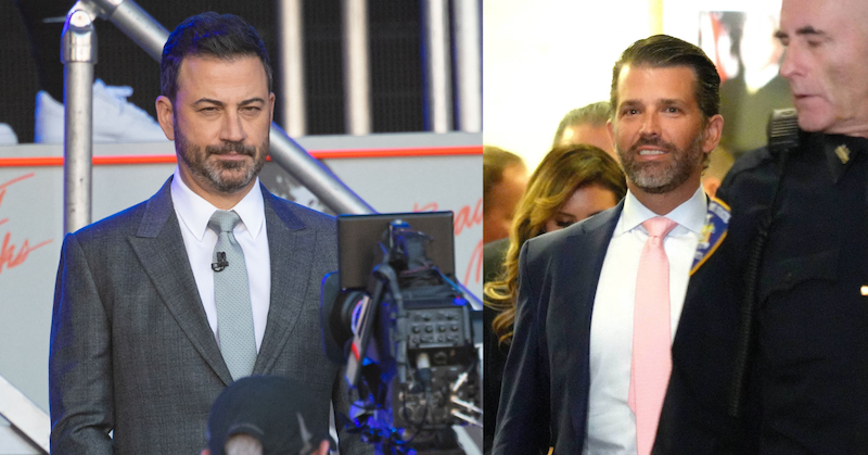 Jimmy Kimmel Mocks Donald Trump Jr S Intelligence Amid Trial