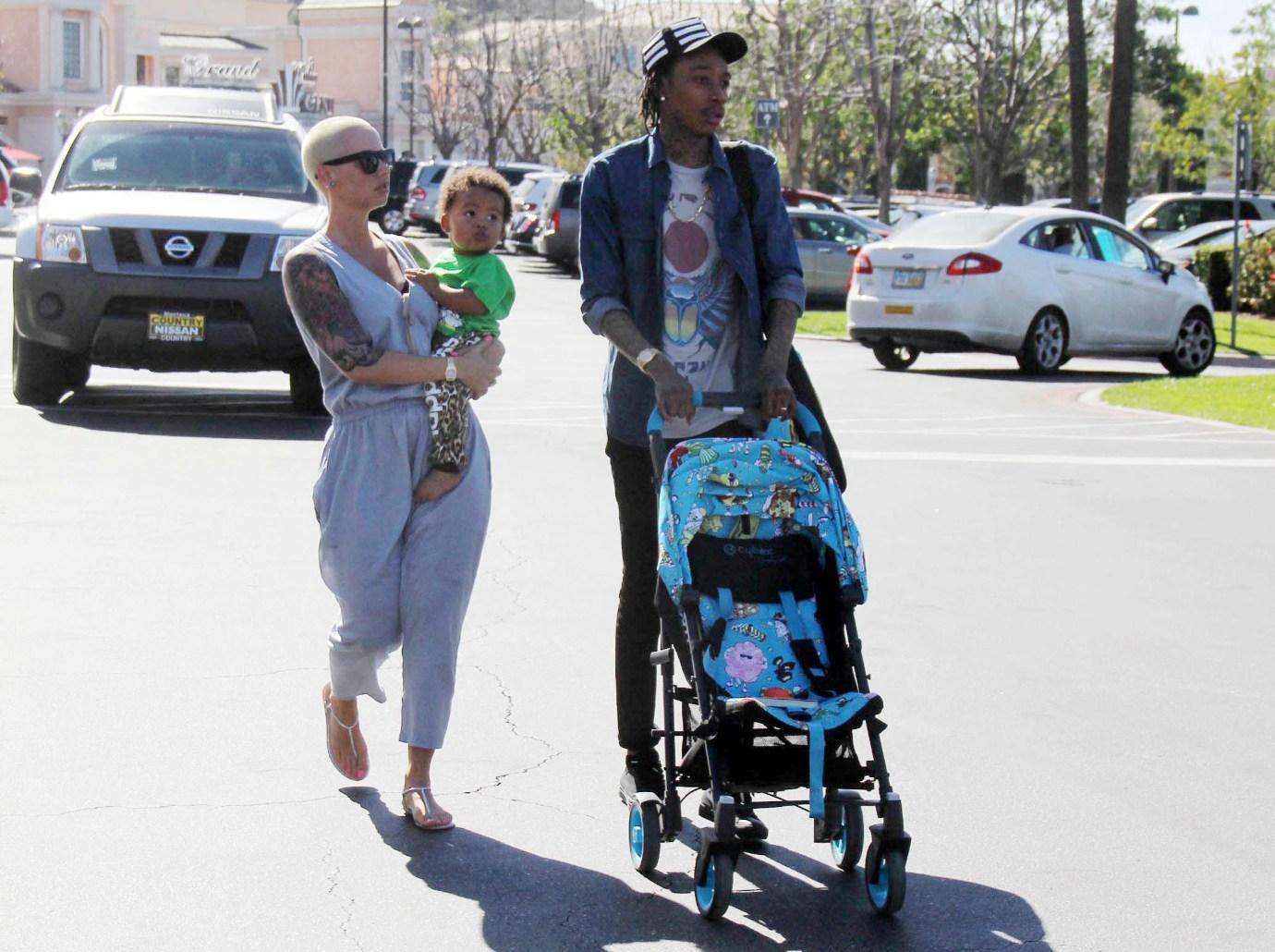 Amber Rose Says She & Ex Wiz Khalifa 'Are Best Friends' As Co-Parents