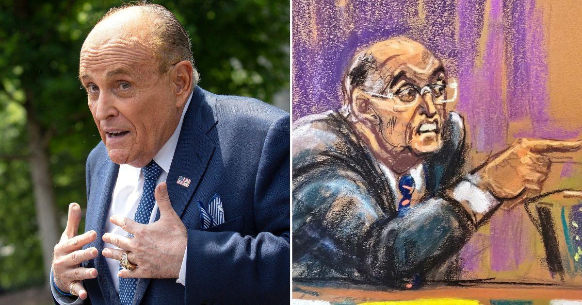 Rudy Giuliani Accused Of 'Losing It' In Court After Shouting At Lawyers