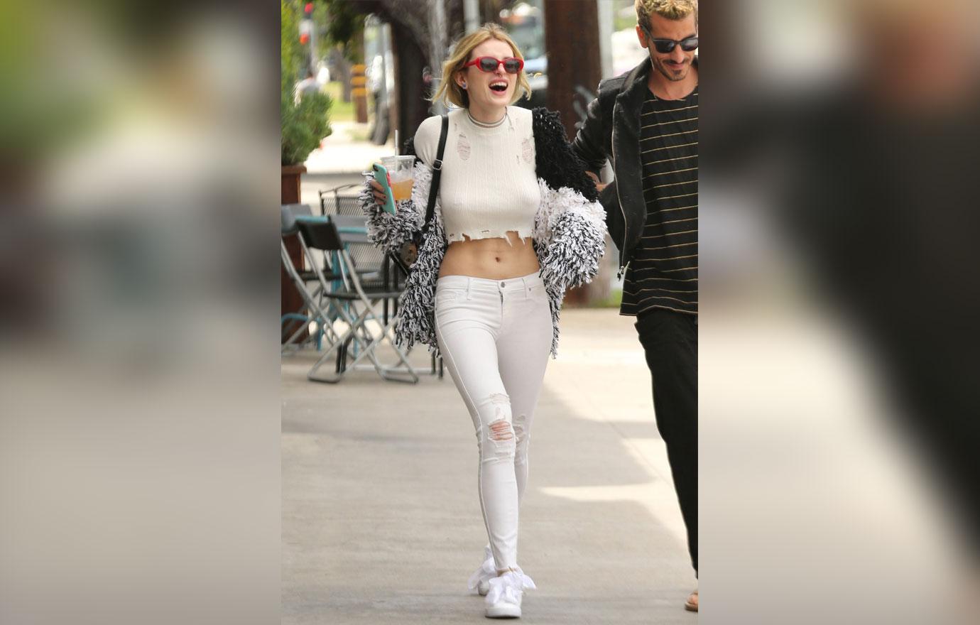 [pics] Free The Nipple Bella Thorne Proves She Isnt About That Bra Life