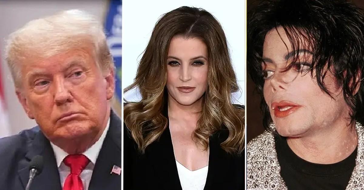 Donald Trump Made Awkward Comments About Lisa Marie Presley's Sex Life