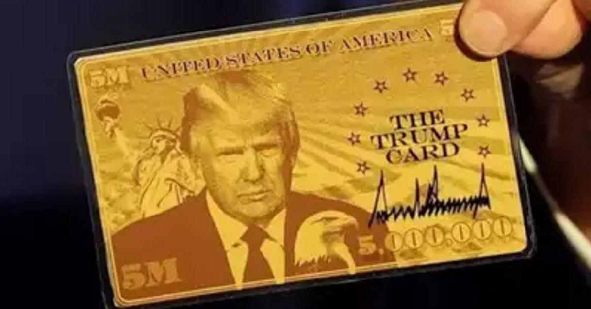 Donald Trump Slammed After Hawking $5 Million Trump 'Gold Card'
