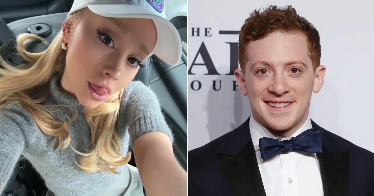 Ariana Grande & Ethan Slater 'Hard Launched' By Andrew Rannells: Photo