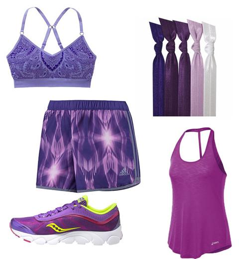 OK! Loves: Pretty Purple (and Powerful!) Workout Wear