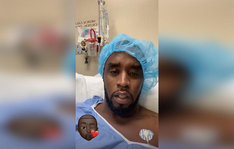 Diddy Shares Videos From Hospital Bed As He Undergoes Surgery