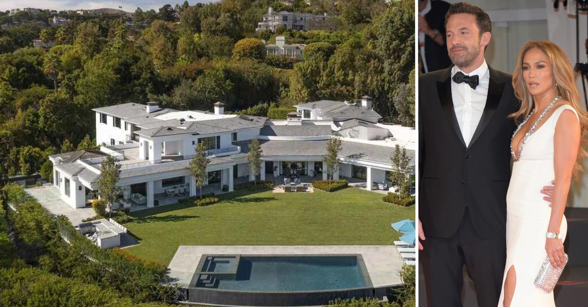 Jennifer Lopez, Ben Affleck Visit 50 Million Dollar Estate, Photos