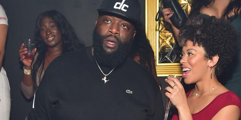 PICS Slimmer-Looking Rick Ross Parties Up Atlanta With Friends