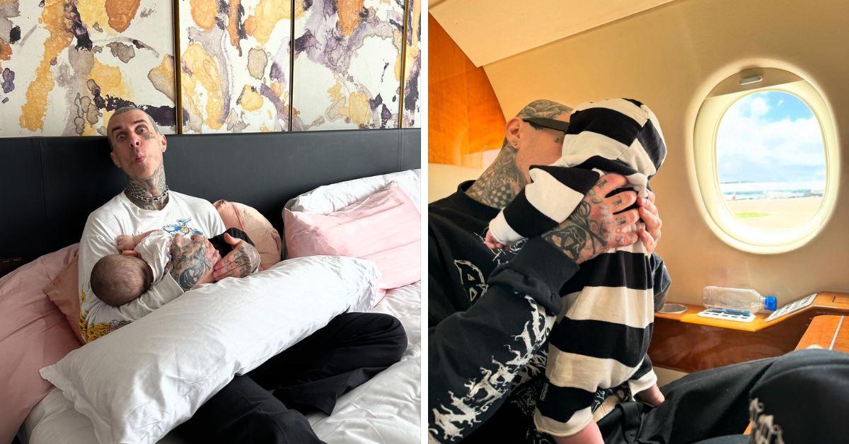 Kourtney Kardashian & Travis Barker's Son’s Baby Photos