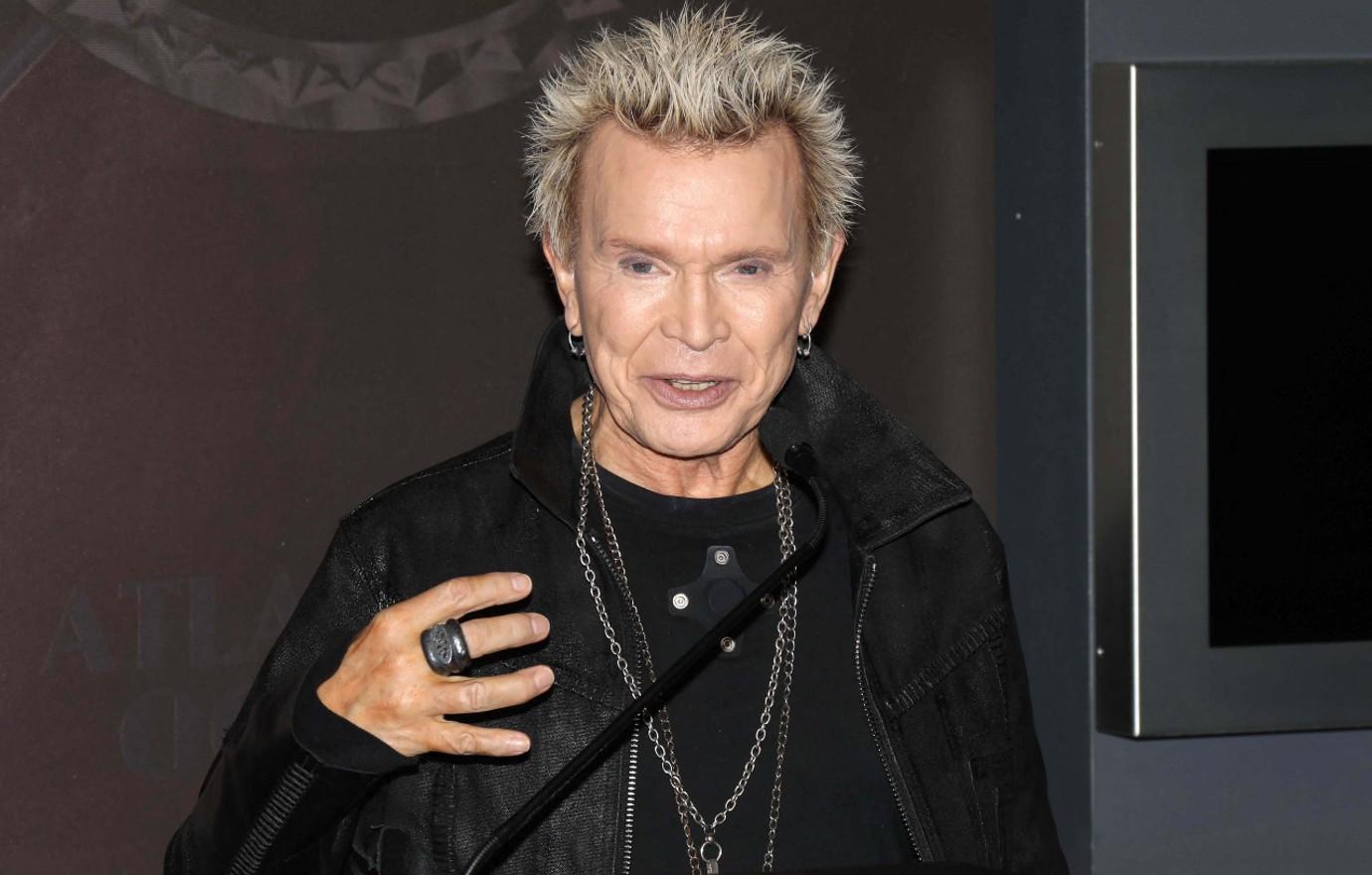 Billy Idol Is 'California Sober' After Years Of Substance Abuse