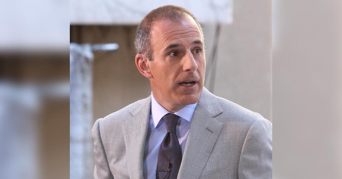 Matt Lauer Axed From 'Today' Show 70th Anniversary