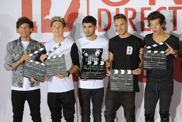OK! Quick Pics: One Direction Debuts This Is Us, Lady Gaga Rocks Fierce ...