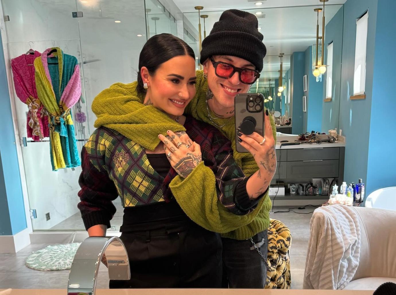 Demi Lovato Dress Shopping Ahead Of Wedding To Jordan 'Jutes' Lutes