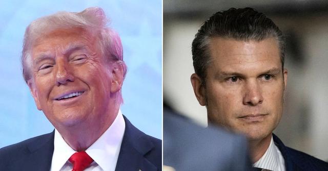 Donald Trump Defends Nominating Pete Hegseth For Secretary Of Defense