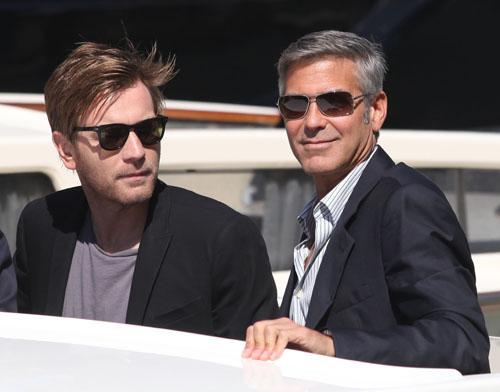 PHOTOS: Ewan and George Bring the Handsome to Venice