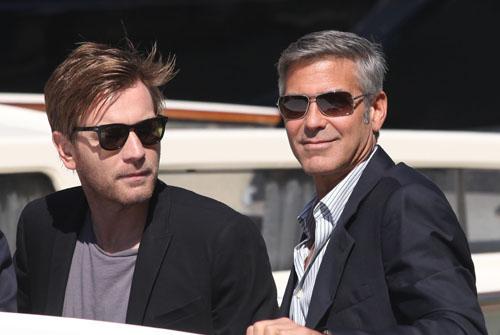 PHOTOS: Ewan and George Bring the Handsome to Venice