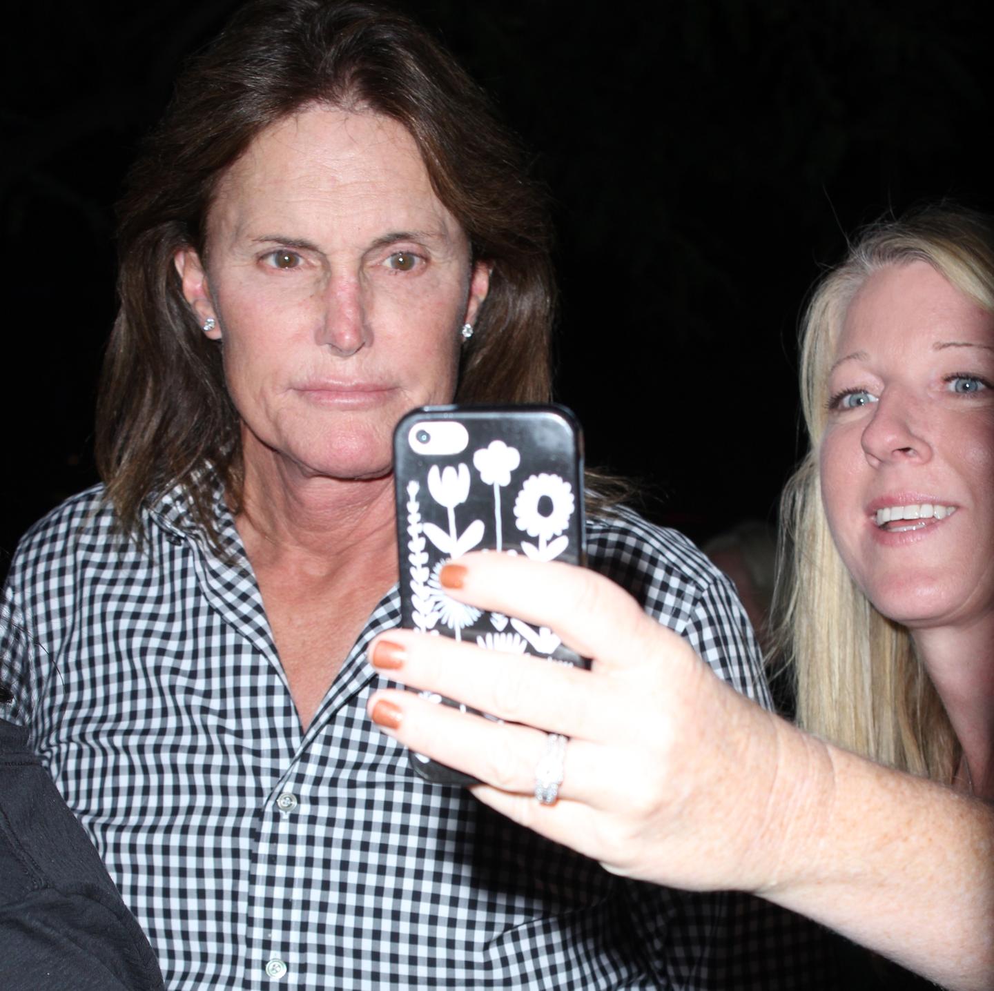 Bruce Jenner Debuts Silky Blowout Hairdo At Elton John Concert In Los ...