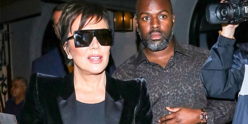 Kris Jenner Rocks A Sexy See-Through Top & Leather Pants During Date ...