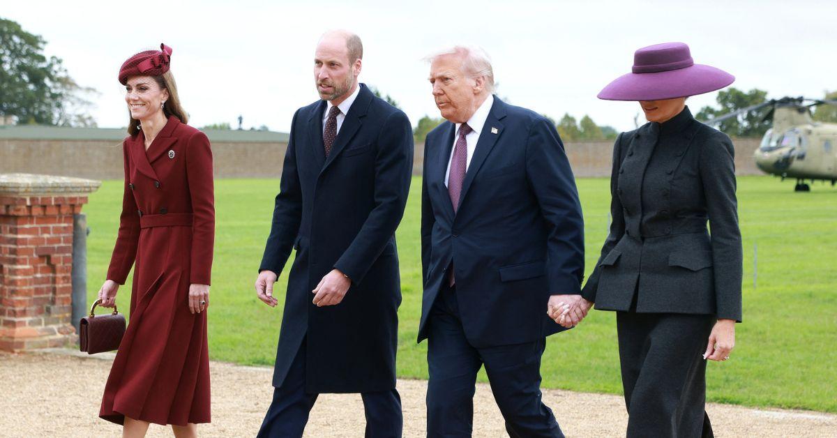 Donald Trump's Height Exposed After 6'3" Prince William Towers Over Him