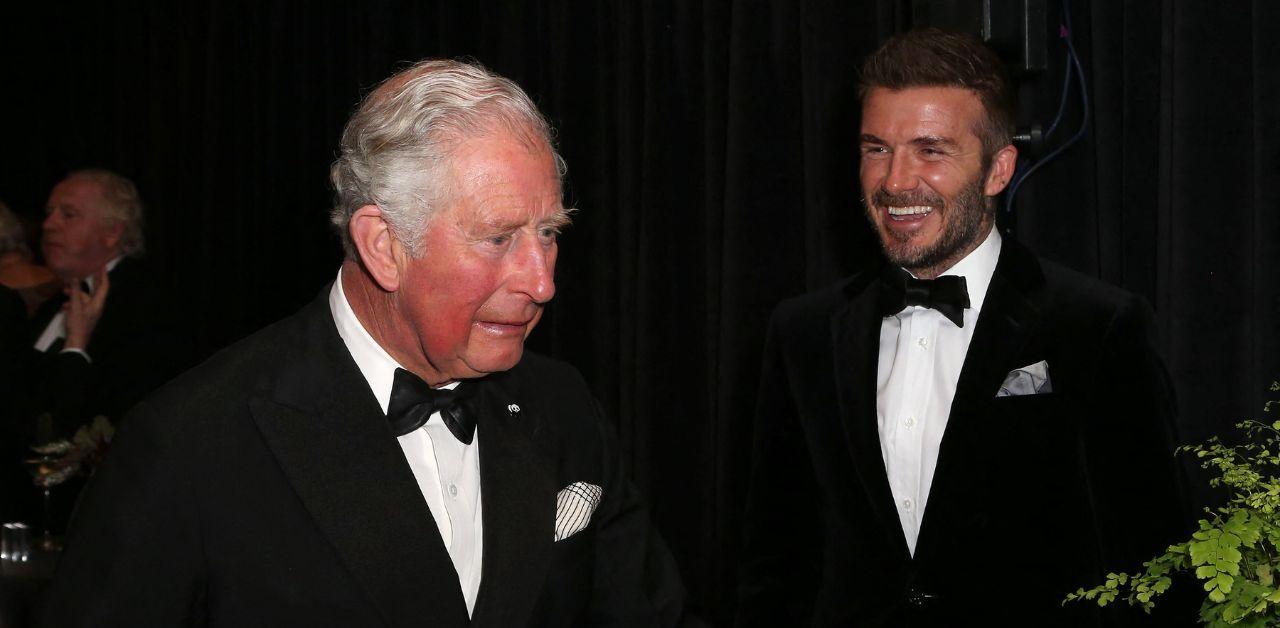 David Beckham & Prince William Remain Friends Despite Feud With Harry