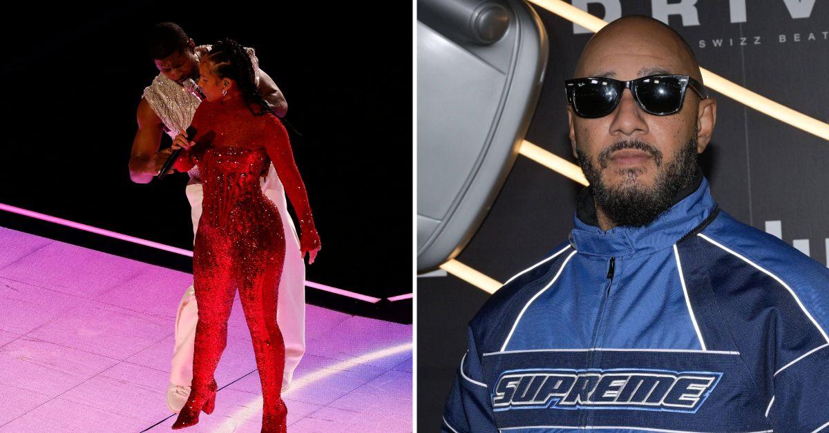 Swizz Beatz Reacts To Alicia Keys & Usher's Touchy Super Bowl Show