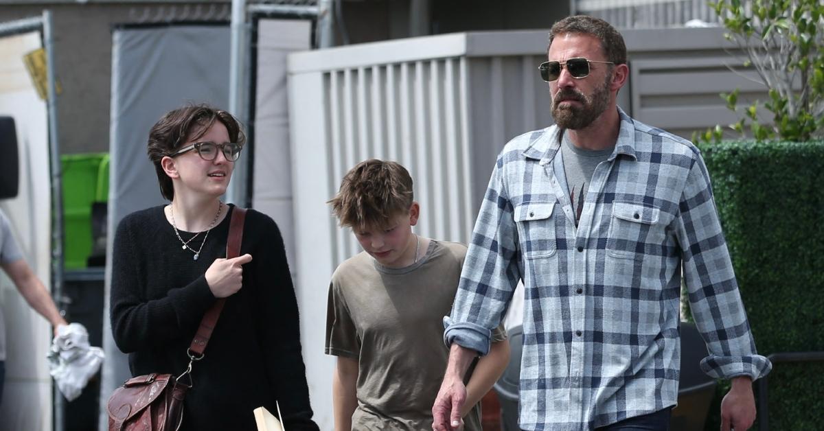 Ben Affleck's 3 Kids Think Some Of His Movies Are 'Terrible' & 'Stupid'
