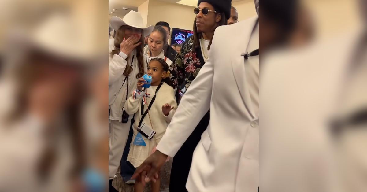 Jay-Z Seen At Beyonce's Christmas Halftime Show Amid Lawsuit: Watch