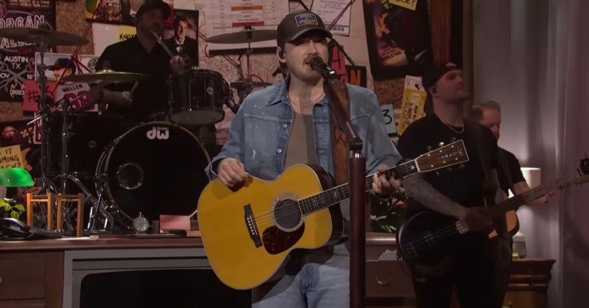 'SNL' Brutally Roasts Morgan Wallen's Abrupt Exit Off-Stage