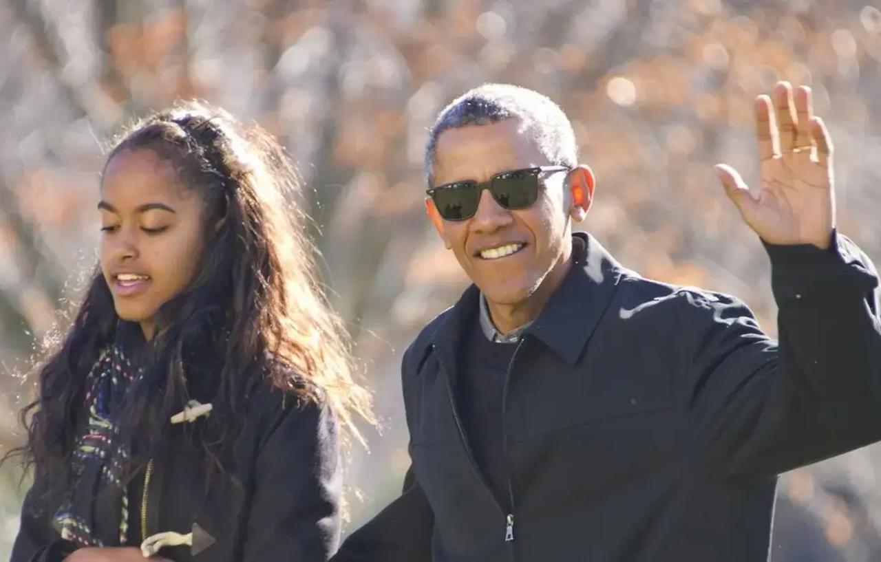 Barack & Michelle Obama Celebrate Daughter Malia's 25th Birthday