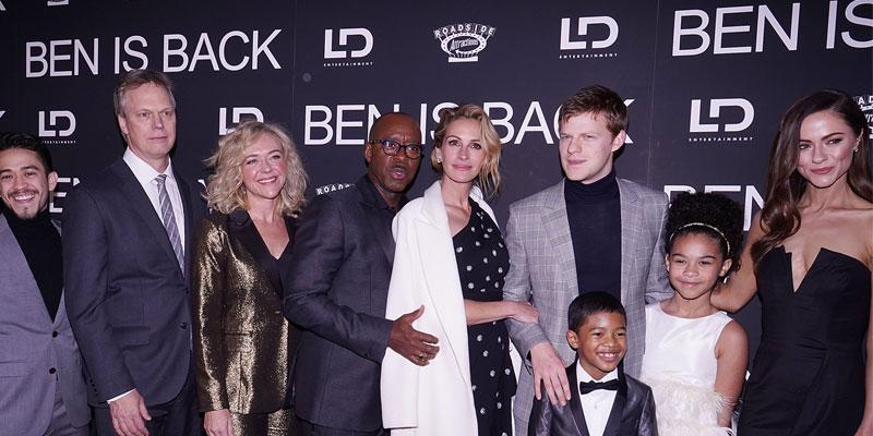 Julia Roberts Reveals Big News At ‘Ben Is Back’ Premiere