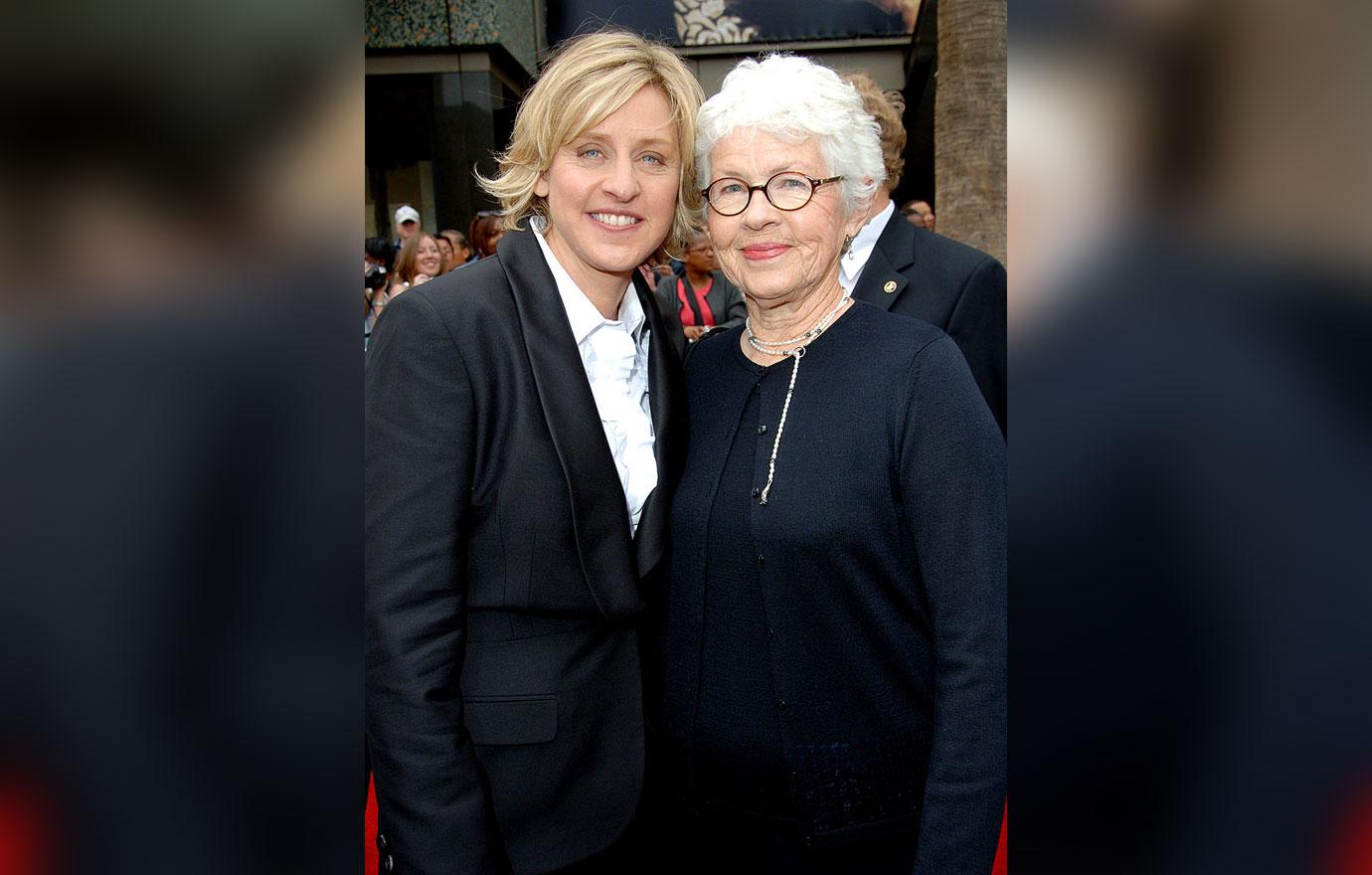 Ellen Degeneres' Mom Betty 'Regrets' Not Believing Sexual Abuse Claims