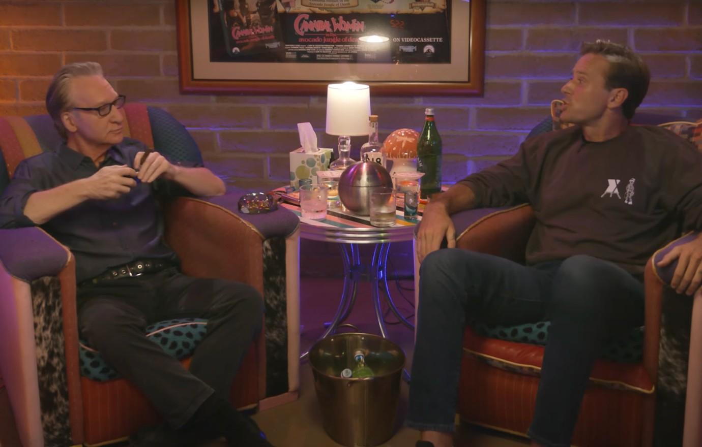 Bill Maher Slammed For Talking During 'Entire' Armie Hammer Interview