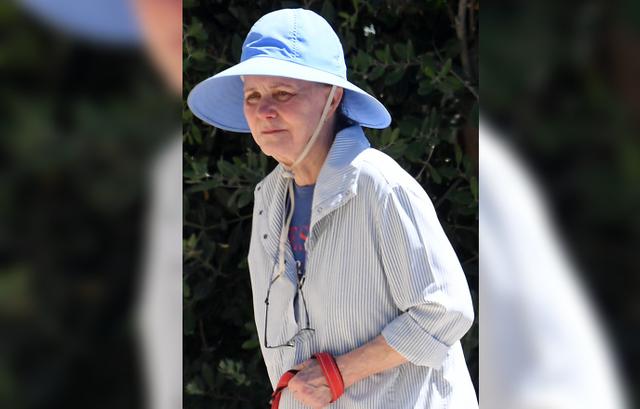 Sally Field, 77, Looks Unrecognizable As She Walks Her Dog: Photos
