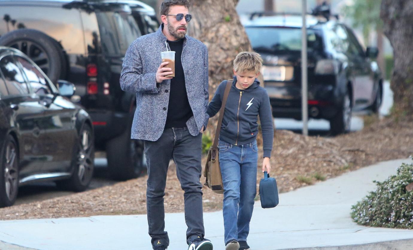 Ben Affleck Treats Son Samuel To Ruffles Celebrity Game