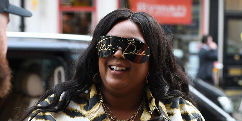 Lizzo Rocks Sexy Animal Print Shirt Ahead Of BBC Live Lounge Performance