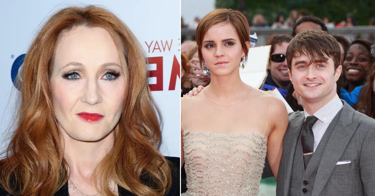 J.K. Rowling Slams Daniel Radcliffe & Emma Watson Over Trans Views