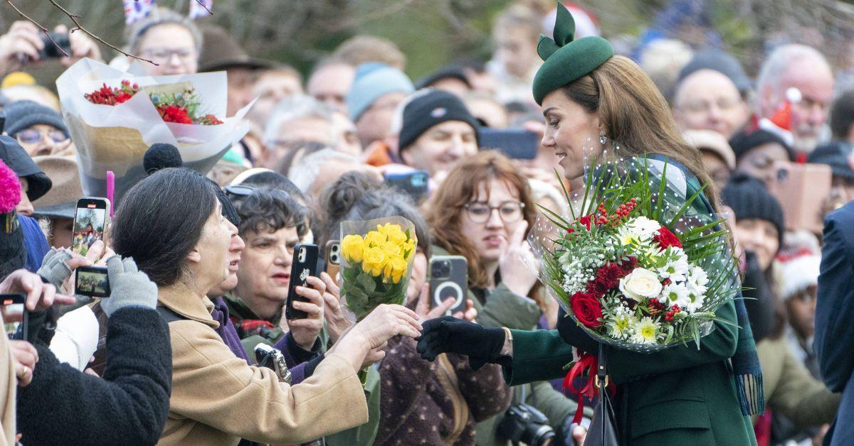 Kate Middleton Makes Rare Comment About Health During Royal Xmas Walk