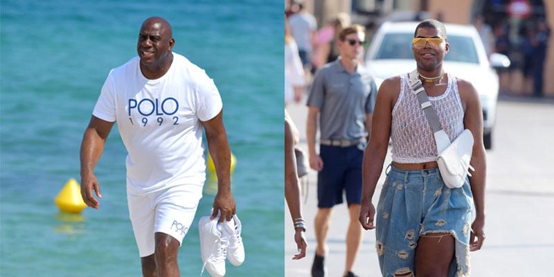 EJ Johnson, Jennifer Lopez Party In St.Tropez For Magic Johnson's Birthday