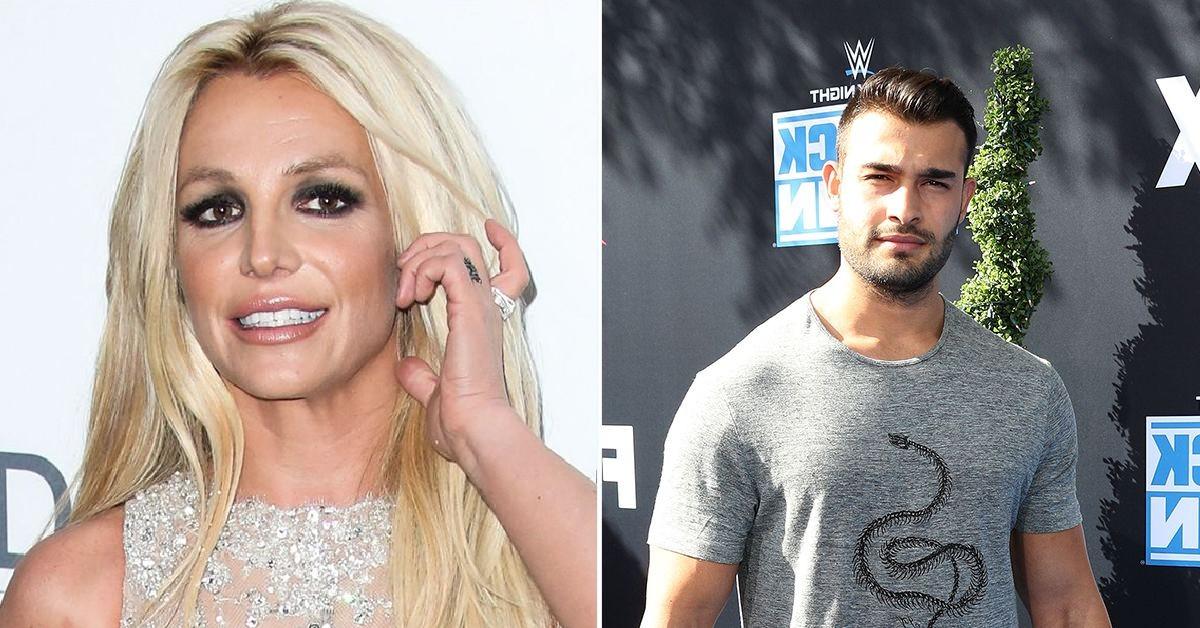 Sam Asghari Catches Britney Spears Off Guard With Instagram Live