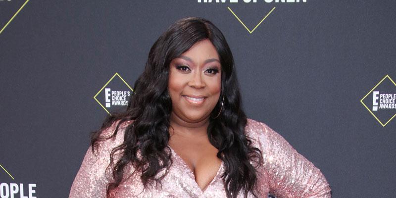 Loni Love Sparkles In Sexy Mini Dress On 'The Real' Set