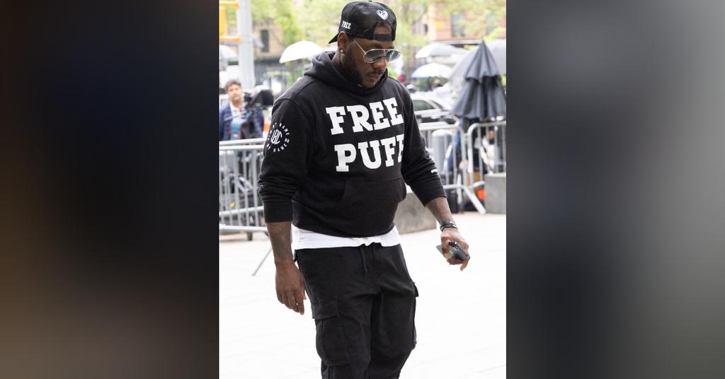Sean 'Diddy' Combs' Friend Wears 'Free Puff' Shirt To His Trial: Photos