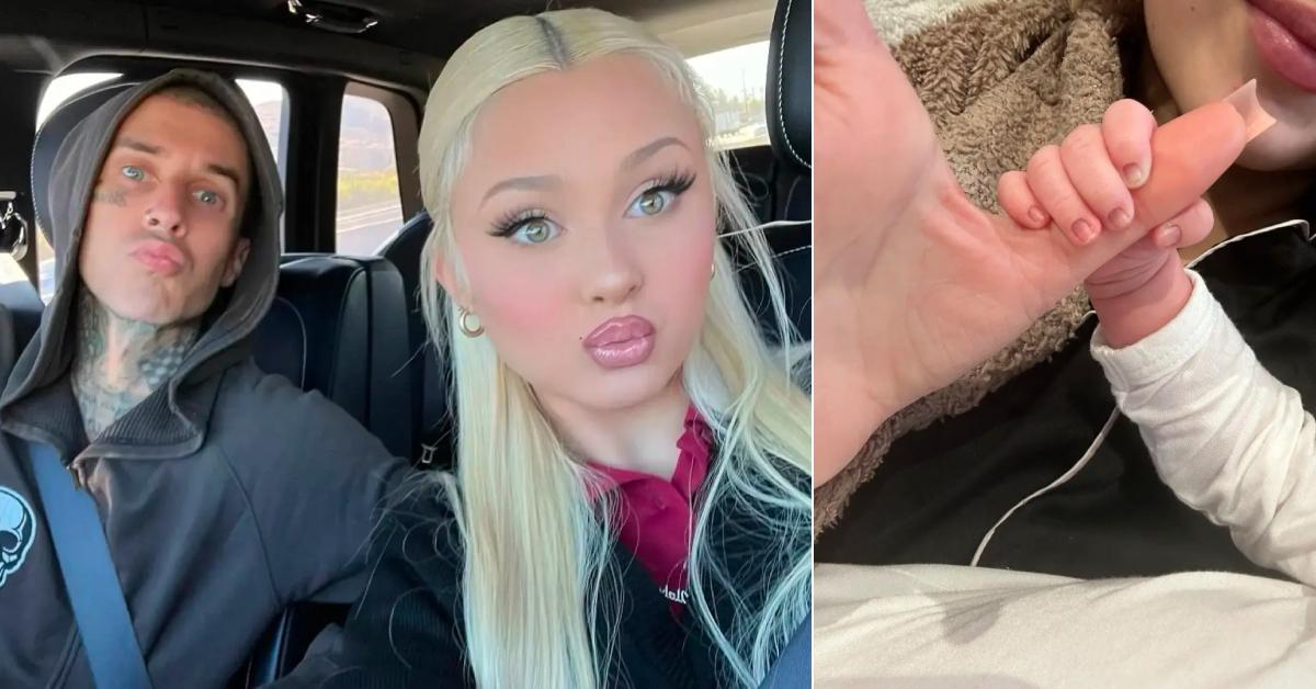 Alabama Barker Holds Newborn Brother Rocky's Hand In Sweet TikTok Post