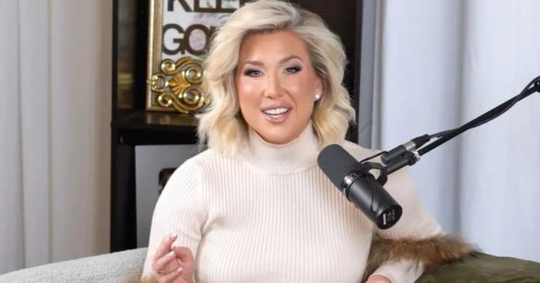 Savannah Chrisley Shows Off Assets In Tiny Blue String Bikini: Photos