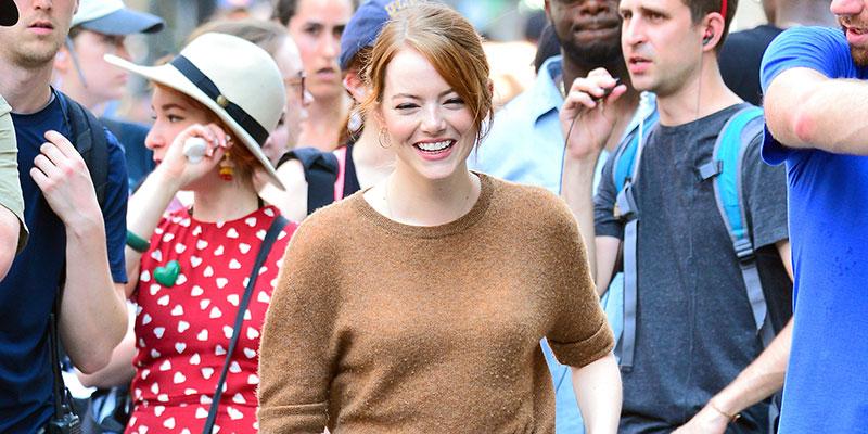 Emma Stone Can’t Stop Laughing While Filming ‘Billy On The Street’