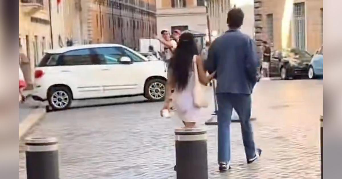 Zoe Kravitz & Harry Styles Spark Dating Rumors Walking In Rome: Watch