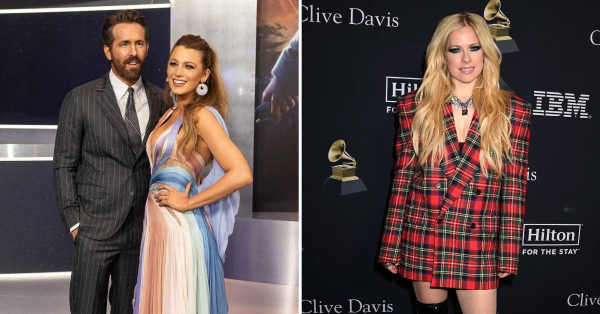 Blake Lively Shows Off Ryan Reynolds' Skater Look, Tags Avril Lavigne