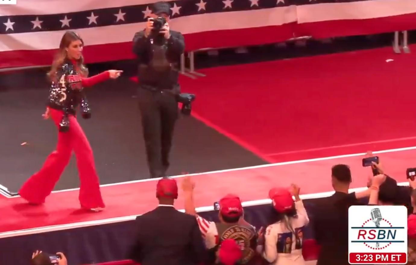 Donald Trump's Lawyer Alina Habba Mocked For Dancing On Rally Stage